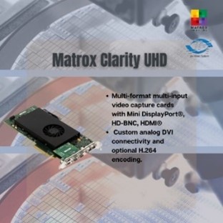 Matrox Imaging’s Clarity UHD - JM Vistec System