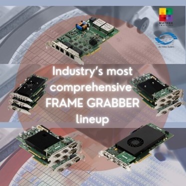 Matrox Imaging provides the industry’s most comprehensive frame grabber ...