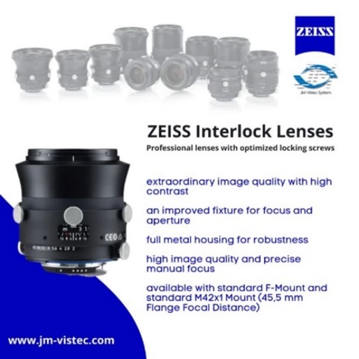 Interlock Lenses from ZEISS Group - JM Vistec System